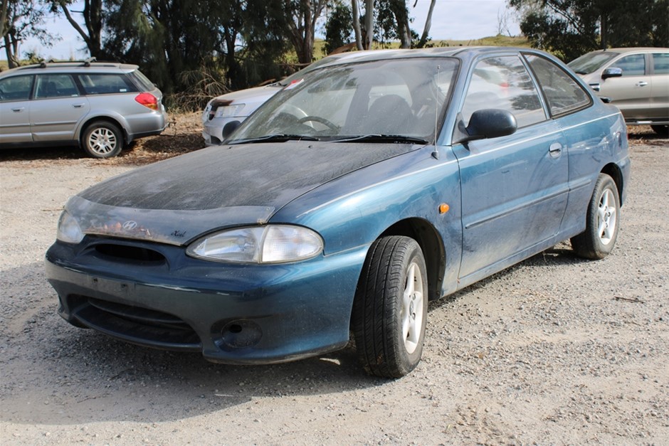1998 Hyundai Excel Sprint X3 Manual Hatchback Auction (0001-21049771) | Grays Australia