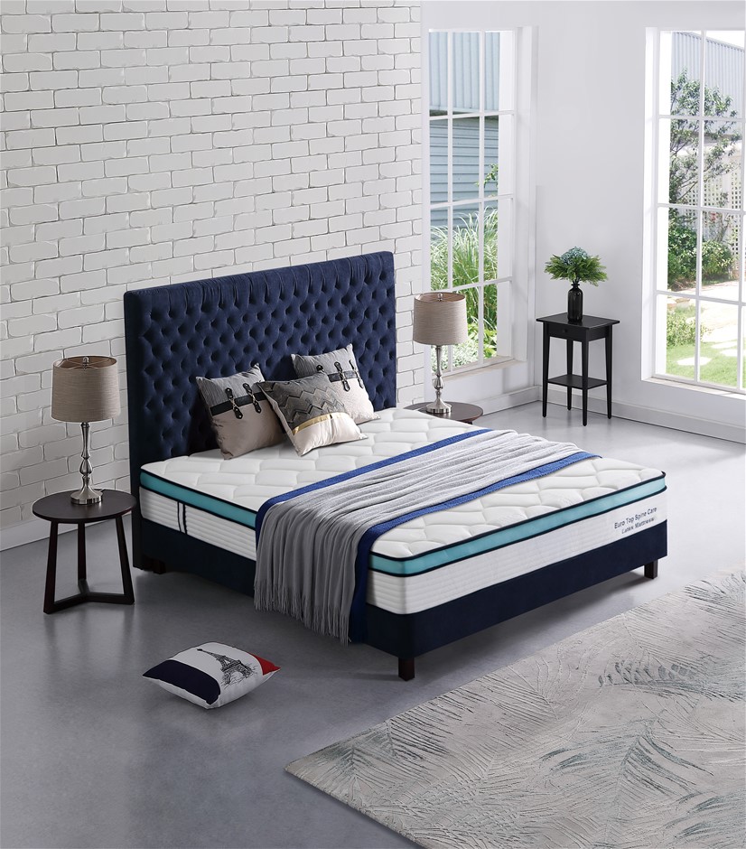 Euro Top Spine Care Latex Mattress - King Size Auction (0008-2569206 ...