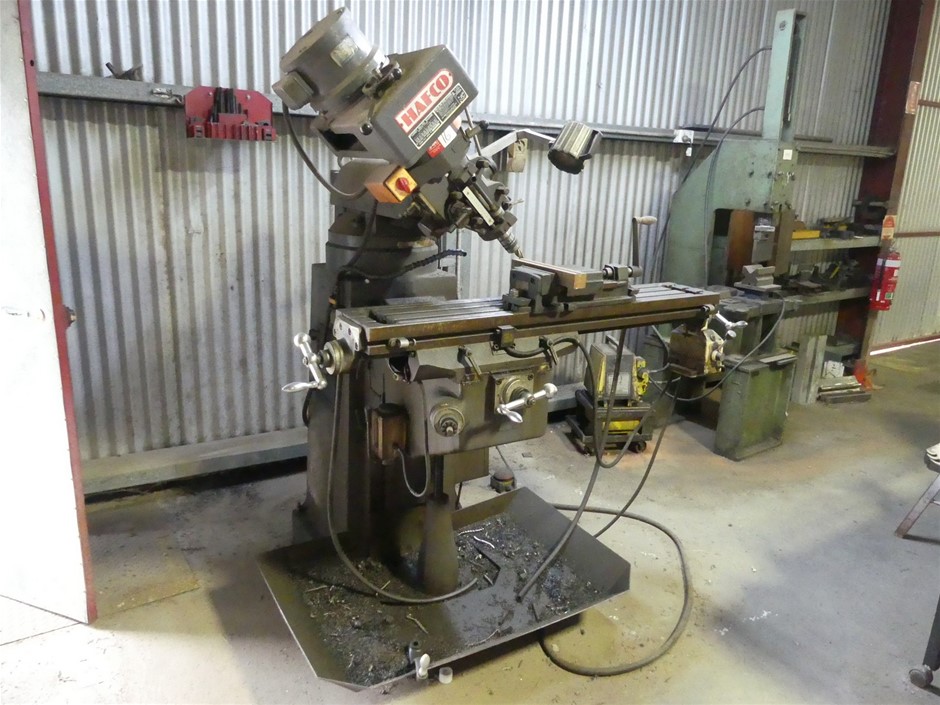 1999 HAFCO BM-20E Turret Milling Machine Auction (0016-5060038) | Grays ...