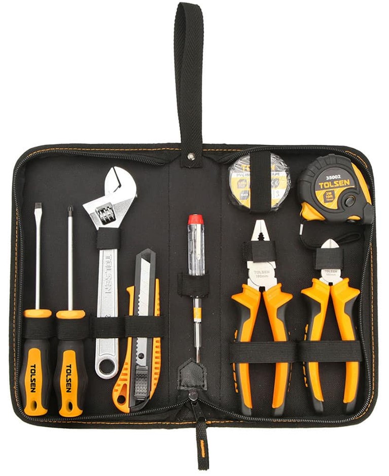 Tolsen 9Pcs Hand Tools Set Auction (0075-2569254) | Grays Australia