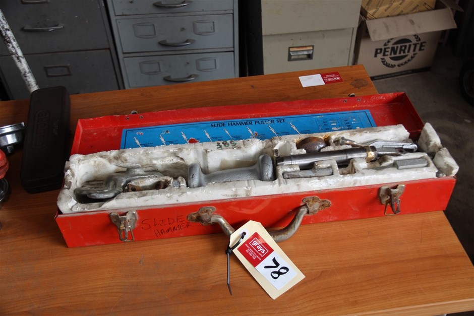 Jonnesway Slide Hammer Puller Set in Steel Case Auction (0078-5059848 ...