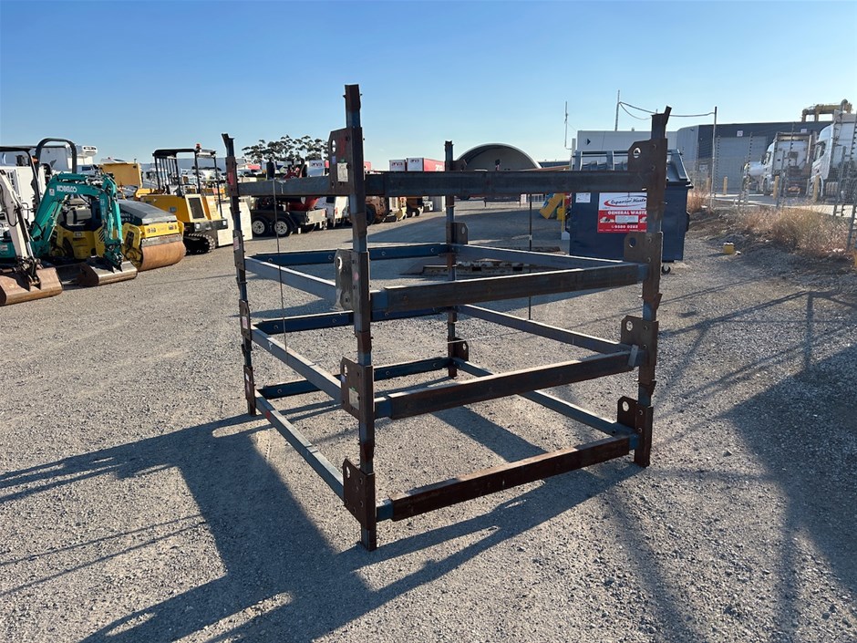Steel Fabricated Stackable Stillages (Qty x 4) Auction (0044-3033704 ...