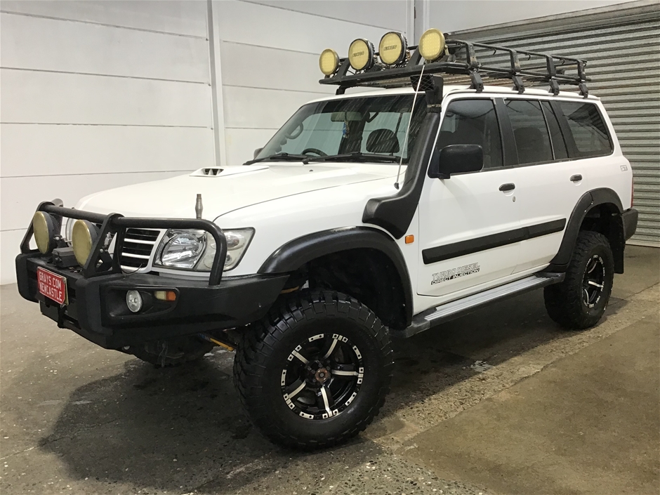 2002 Nissan Patrol ST (4x4) GU II Turbo Diesel Manual Wagon Auction ...
