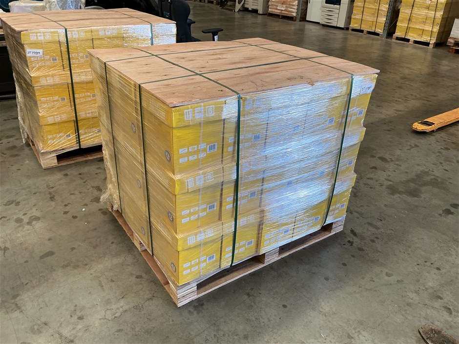 Pallet Of Boxes Of Copy Paper Full Pallet Auction (0019-9060387 ...