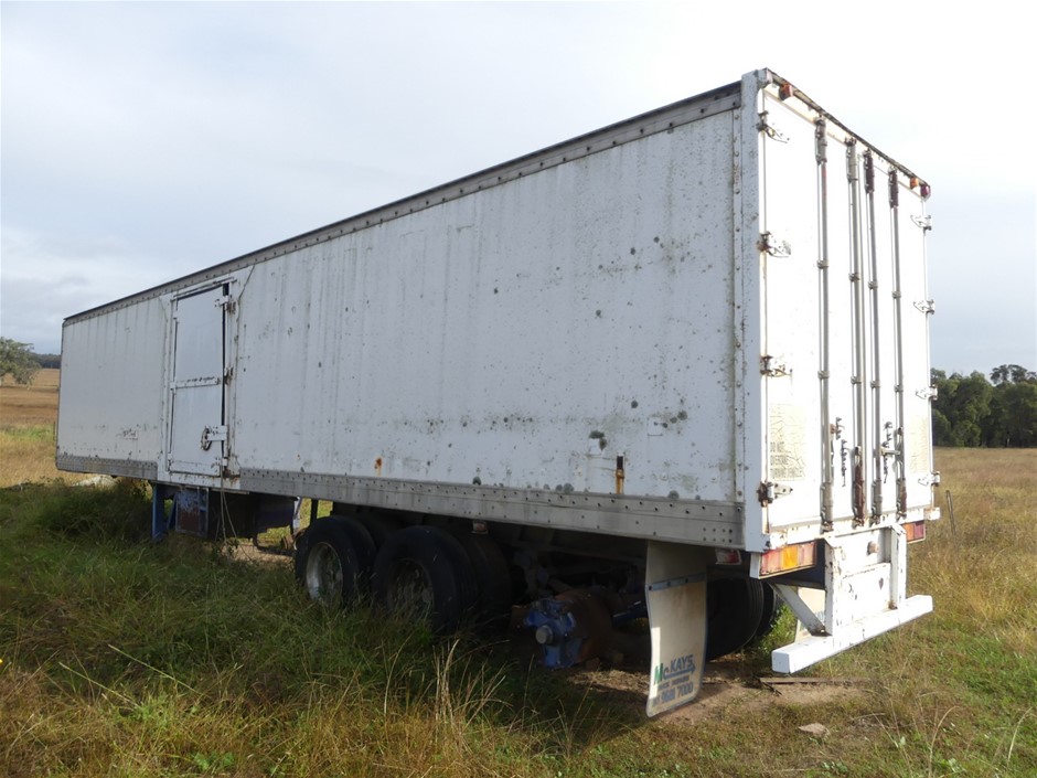 1986 Maxicube Refrigerated Trailer Auction (0054-5060103) | Grays Australia