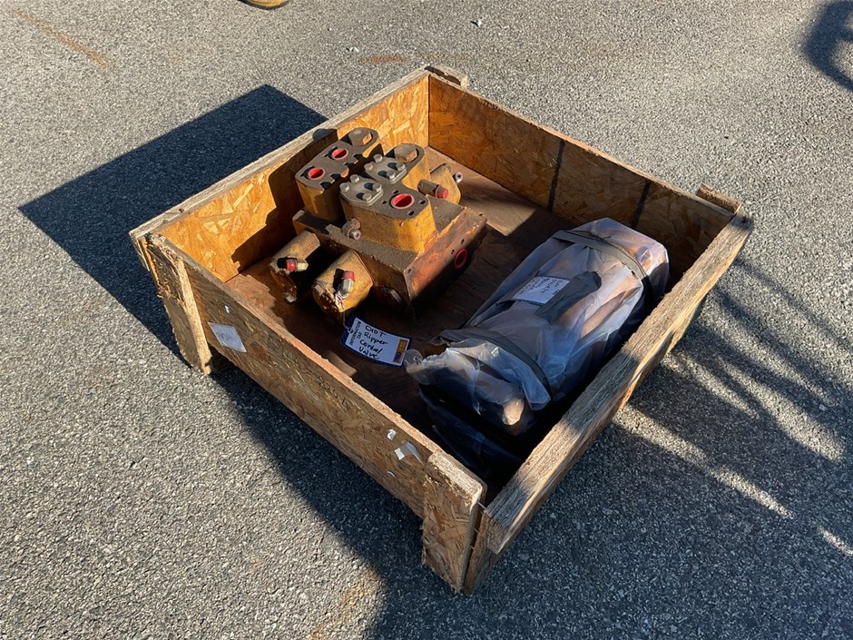 Crate Containing D10T Ripper Control & D10R Cooler Auction (0030 ...