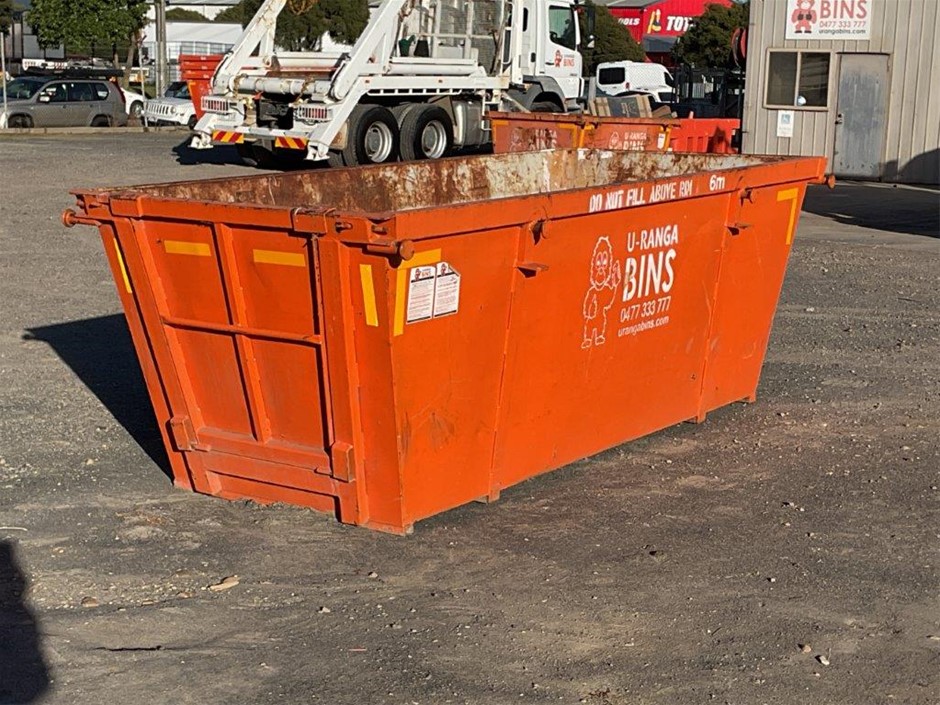 Toro 6 Cubic Meter Steel Skip Bin Auction (0011-3033768) | Grays Australia