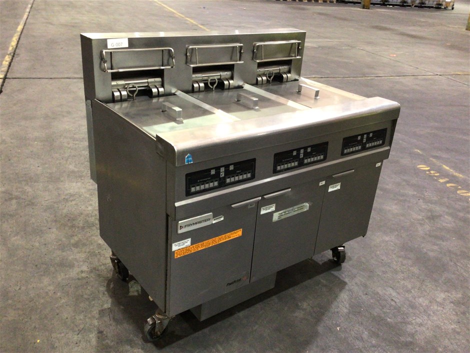 Frymaster 3 Bay Open Pot Floor Fryers with CM3.5 Controller 240V ...
