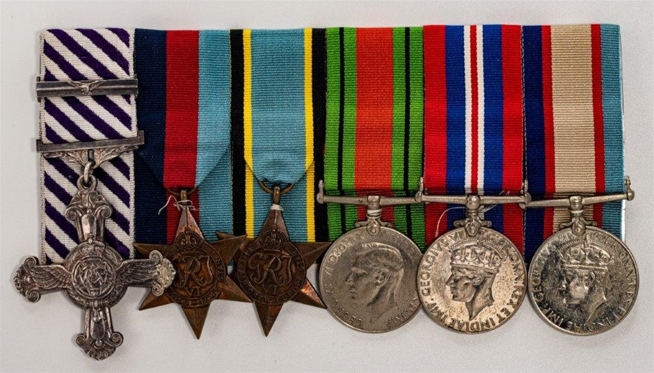 6 x Assorted Australian WWII medals awarded to Keith Kaufman including ...