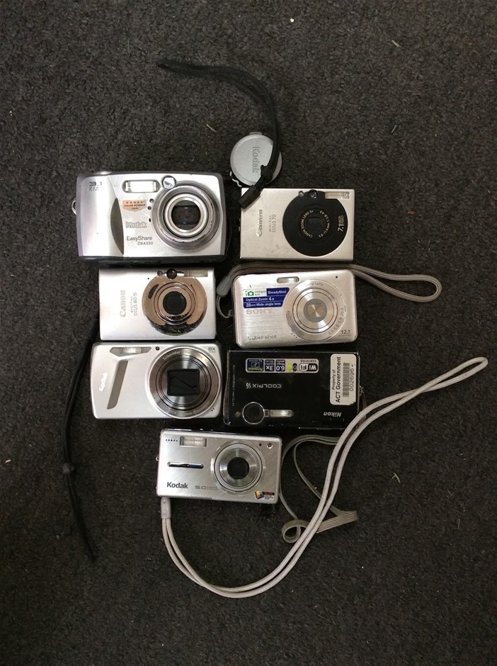 Assorted Digital Cameras - VIC Pickup