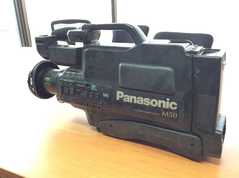 Panasonic VHS M50 Video Camera Auction (0010-2569470) | Grays Australia