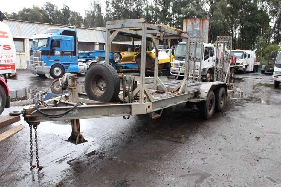 2001 ATA TRAILERS 2P Plant Trailer Auction (0026-5060156) | Grays Australia