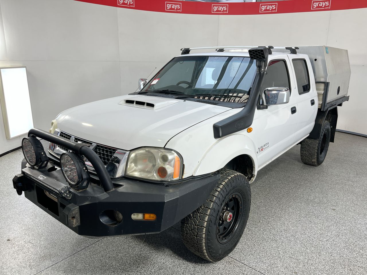 2010 Nissan Navara ST-R (4x4) D22 Turbo Diesel Manual Dual Cab Auction ...
