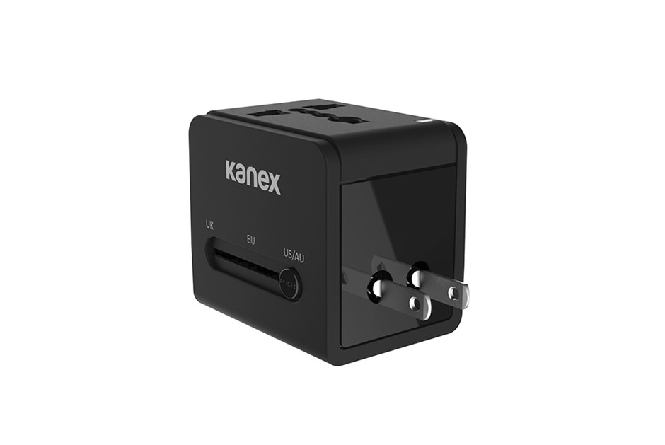 Bulk lot of 2 Kanex 4-in-1 Power Adapter with 2 x USB Ports - Black ...
