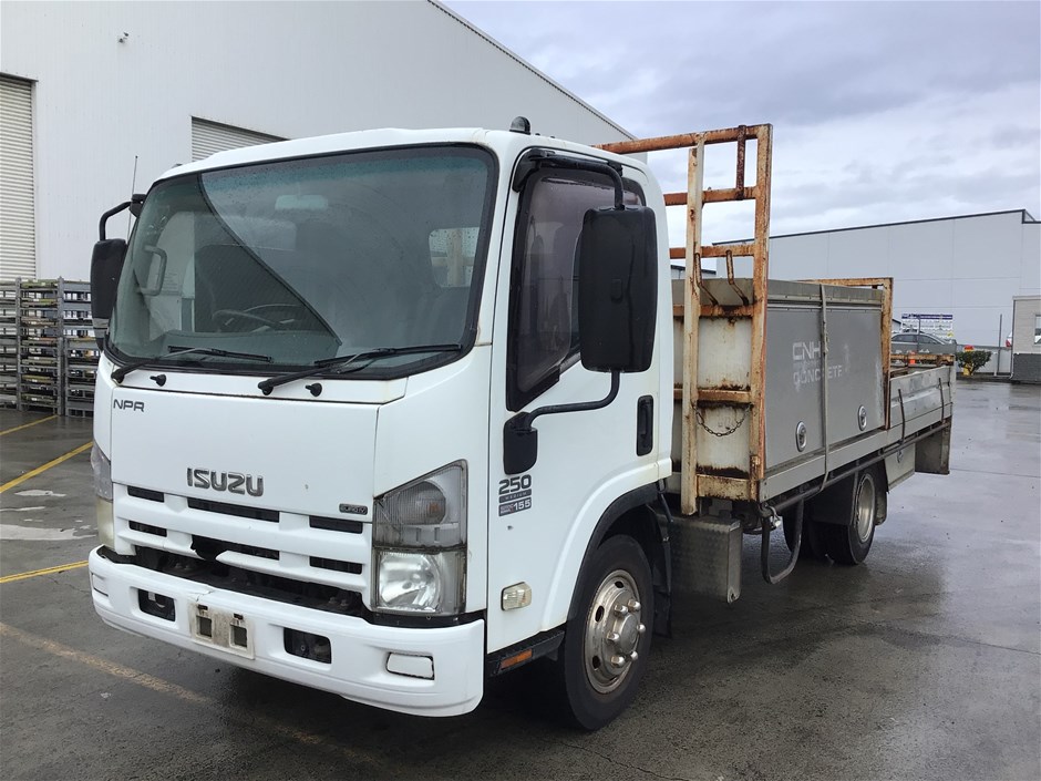 2008 Isuzu NPR 250 Medium Sitec 155 Series II 4x2 Tray Body Truck ...