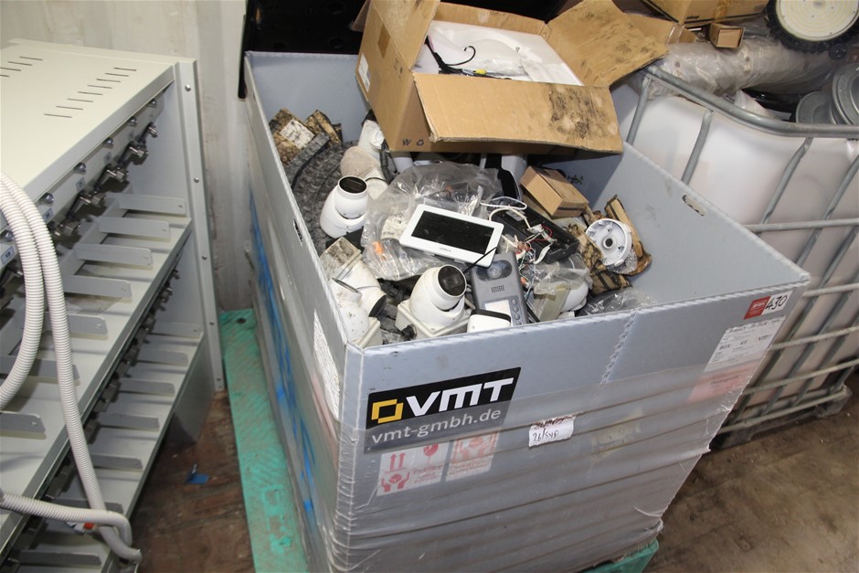 Security Components in Poly Tub Auction (0430-5060037) | Grays Australia