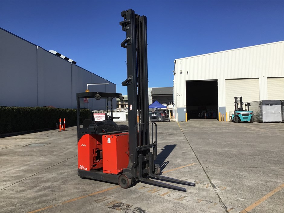 Linde R16 Reach Forklift Auction (0004-5060267) | Grays Australia