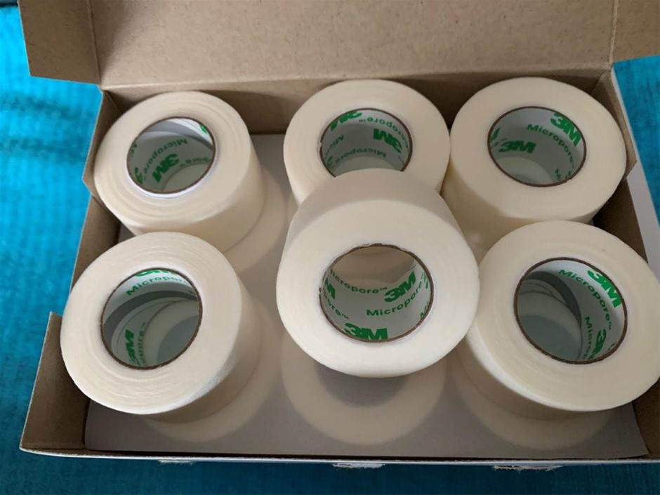 New in Boxes 3M Micropore Surgical Tape - Quantity 5 Boxes Auction ...
