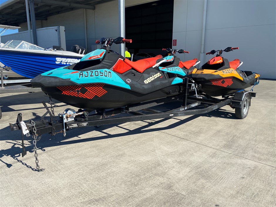 2018 X3 Seadoo Spark Trixx Jetskis Auction (0001-50019205) | Grays ...