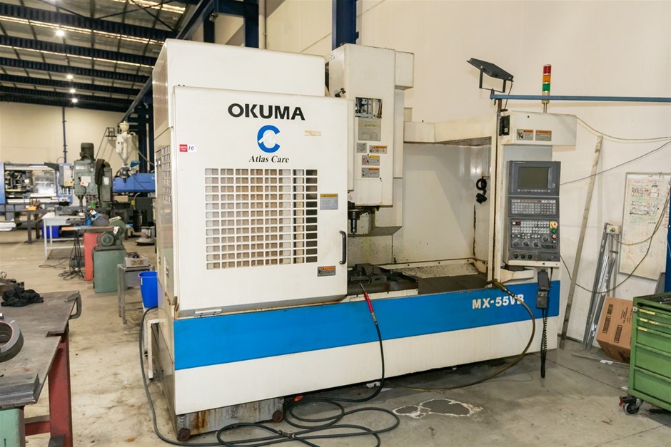OKUMA MX-55VB CNC Machining Center Auction (0010-5060151) | Grays Australia