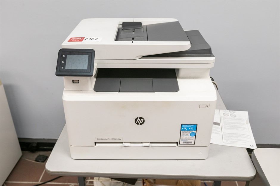 HP Pro MFP M281fdw Color Laser Jet Printer Auction (0141-5060151 ...