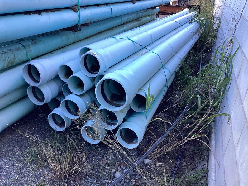 150 mm PVC Pipe Bundle Auction (1107-7057992) | Grays Australia