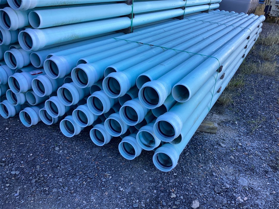 100 mm PVC Pipe Bundle Auction (1110-7057992) | Grays Australia