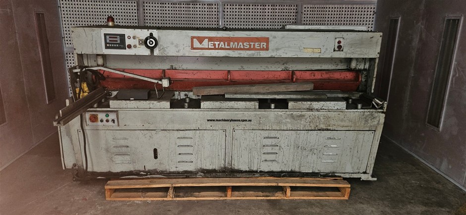 2010 Hare & Forbes Metal Master Hydraulic Guillotine Auction (1050 ...