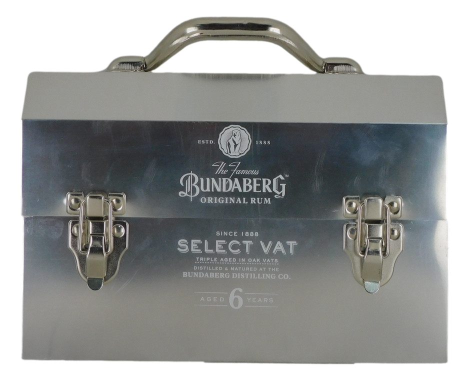 Bundaberg Rum Bundy Select VAT Rum Miners lunch Box (1x 700mL), QLD ...