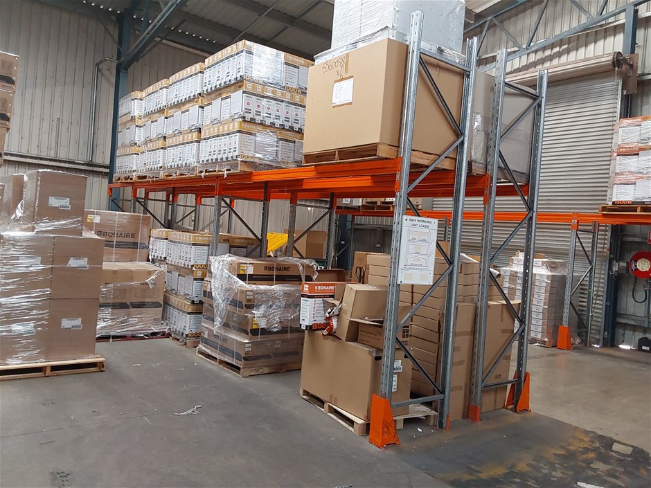 Pallet Racking 6 Bays Auction (0123-8020595) | Grays Australia