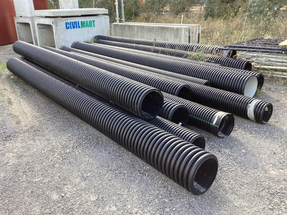 Quantity of Corrugated Plastic Pipe - Enviropipe Auction (0011-3033992 ...