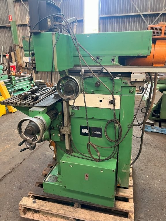 WMW Ruhla type FUW250/4 Milling Machine Auction (0011-5060190) | Grays ...