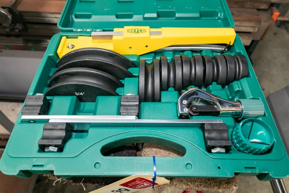 Refco TELL-7 Tube Bender Cross Bow Type with Poly Case Auction (0066 ...