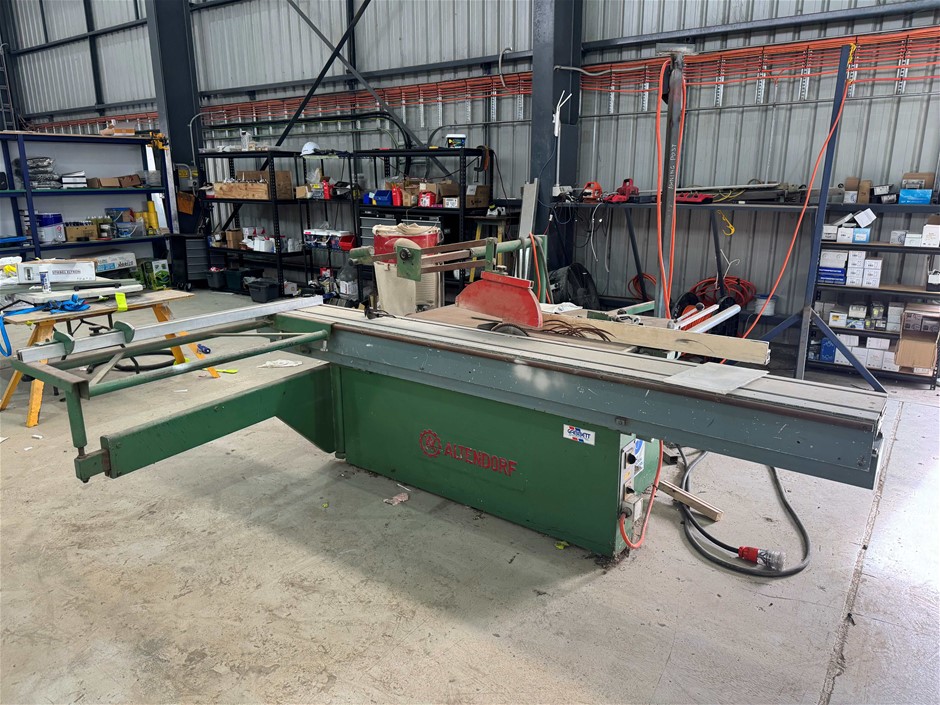 Altendorf sliding table Panel Saw Auction (0048-5060196) | Grays Australia