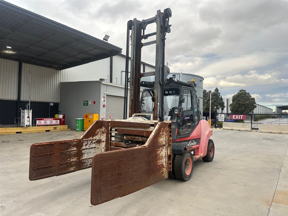 Linde H80 Counterbalance Forklift Auction (0010-3034129) | Grays Australia