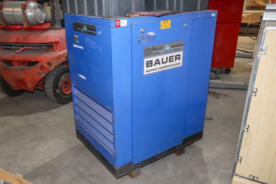 BAUER Rotary Screw Compressor Auction (0011-5060316) | Grays Australia