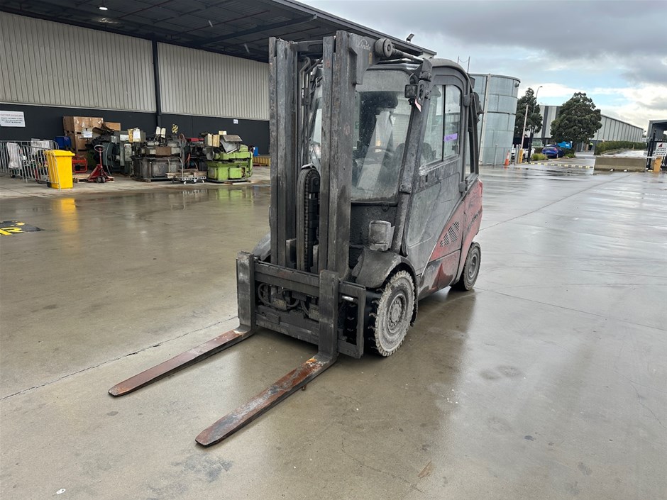 Linde H35 Counterbalance Forklift Auction (0014-3034129) | Grays Australia