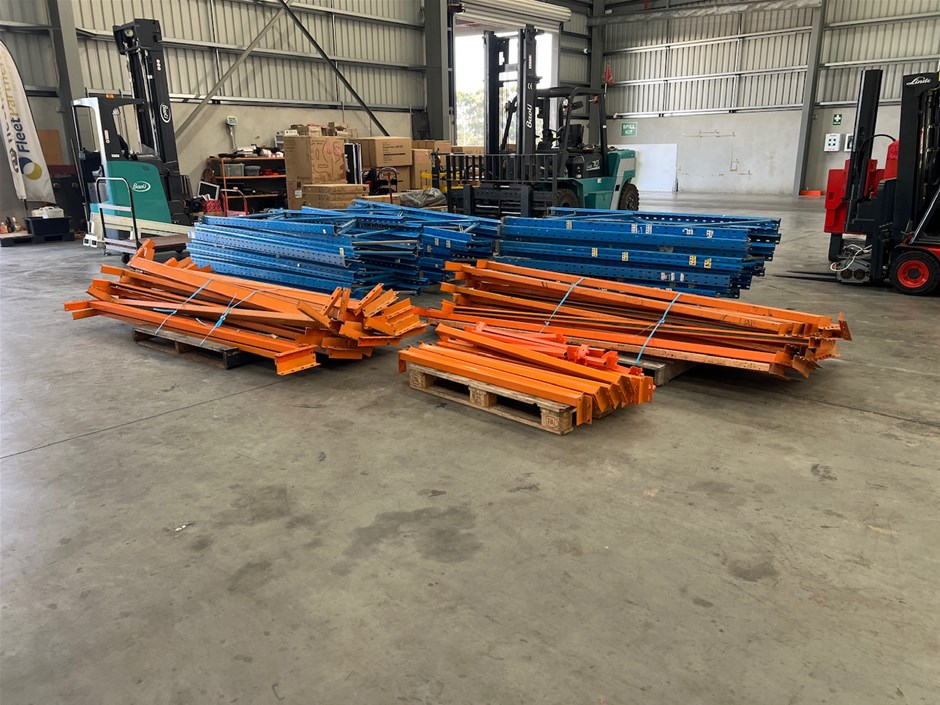 Pallets of racking Auction (0025-3034240) | Grays Australia