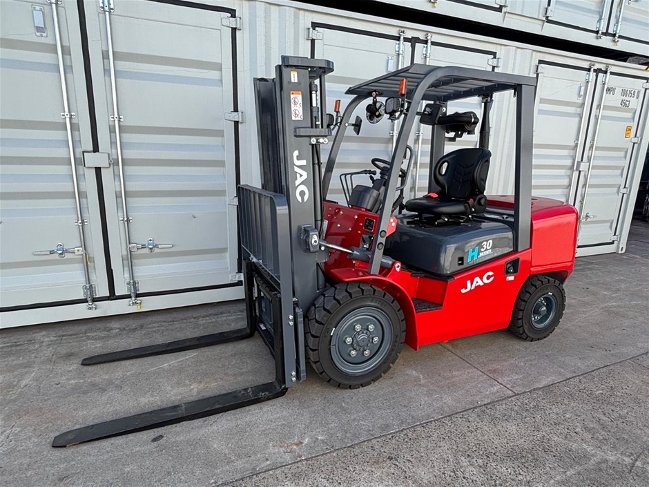 Unused JAC CPCD30 Forklift Auction (0002-7058634) | Grays Australia
