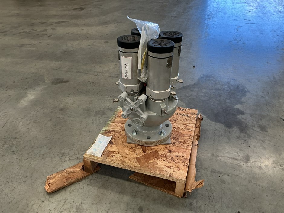 ME904S-4F/225VM 4" Flanged Quad Port Relief Valve manifold (225 PSI ...