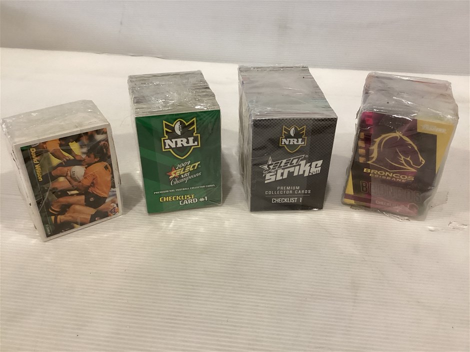 Complete NRL Rugby Card Set And Various Collector Cards Auction (0074 ...