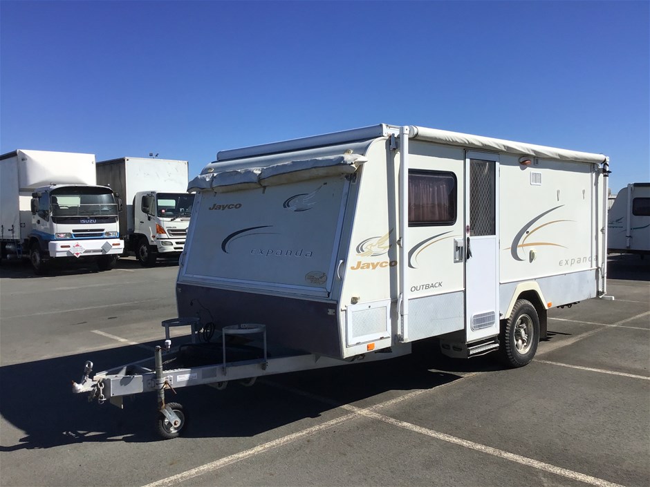 2008 Jayco Expanda Outback Caravan Auction (0001-50082289) | Grays Australia