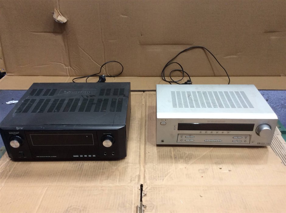 Sony STR-K750P FM Stereo/FM-AM Receiver + Linkman LM-5060BK Sound ...