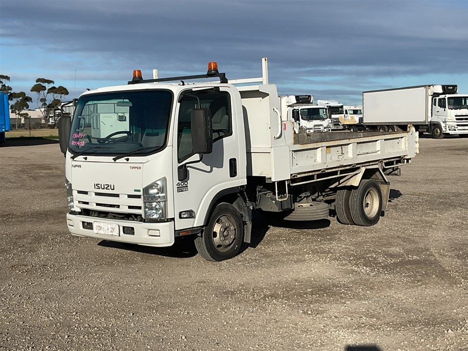 2015 Isuzu NPR 400 Medium 4 x 2 Tipper Truck Auction (0018-3034635 ...