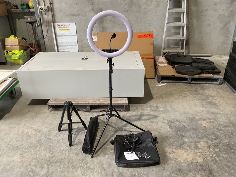 Anko Ring Light With Stand & Projector Stand Auction (0002-7060795 ...