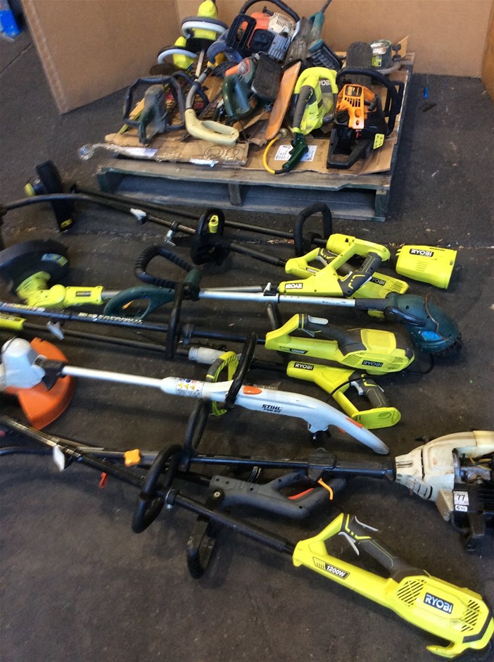 Mix Brand Mix Model Lawn mower + Pole saw + Electric saw Auction (0003 ...