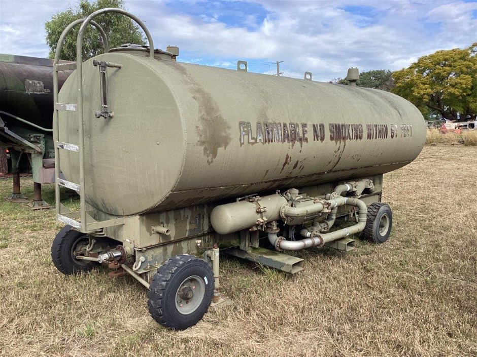 Fuel Trailer/Trolley Ex-Military Auction (0012-7059006) | Grays Australia