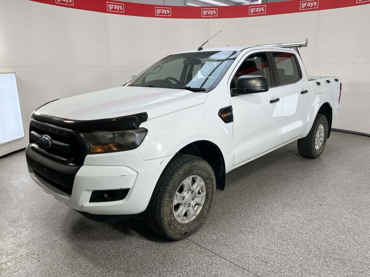 2016 Ford Ranger XL 4X4 PX II Turbo Diesel Automatic Dual Cab Auction ...