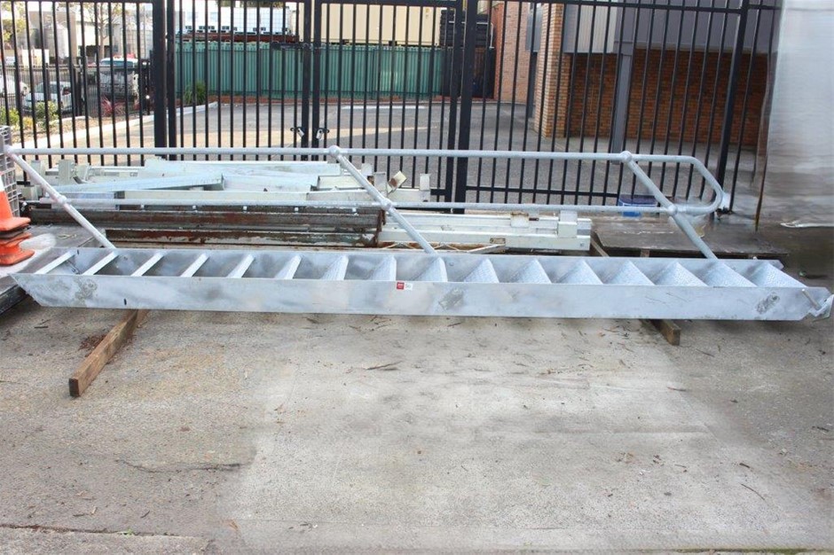 Galvanised Steel Ladder Auction (0050-5060805) | Grays Australia