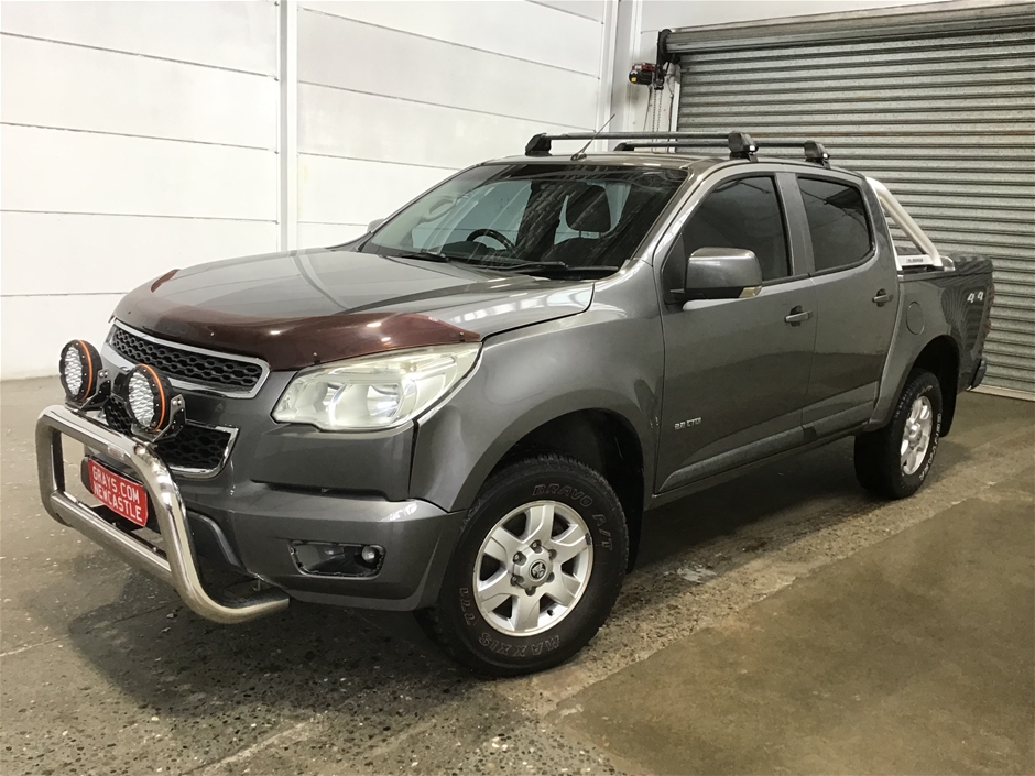 2012 Holden Colorado 4X4 LT RG Turbo Diesel Manual Dual Cab Auction ...